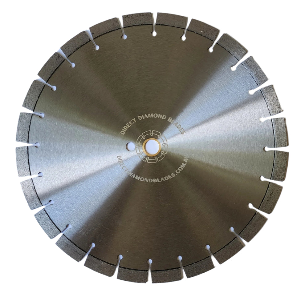 Diamond Cutting Blade: 16” 15mm Segments – Brick & Hard Material (Wet ...